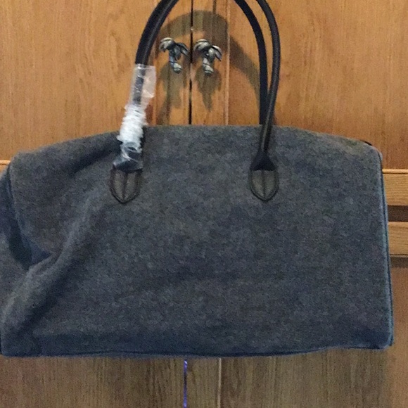 DSW | Bags | Nwot Dsw Felt Duffle Bag | Poshmark
